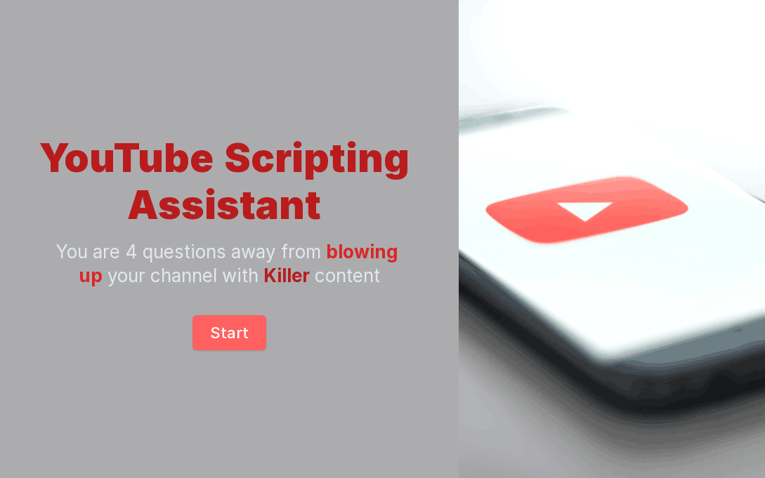 YouTube Hook Generator