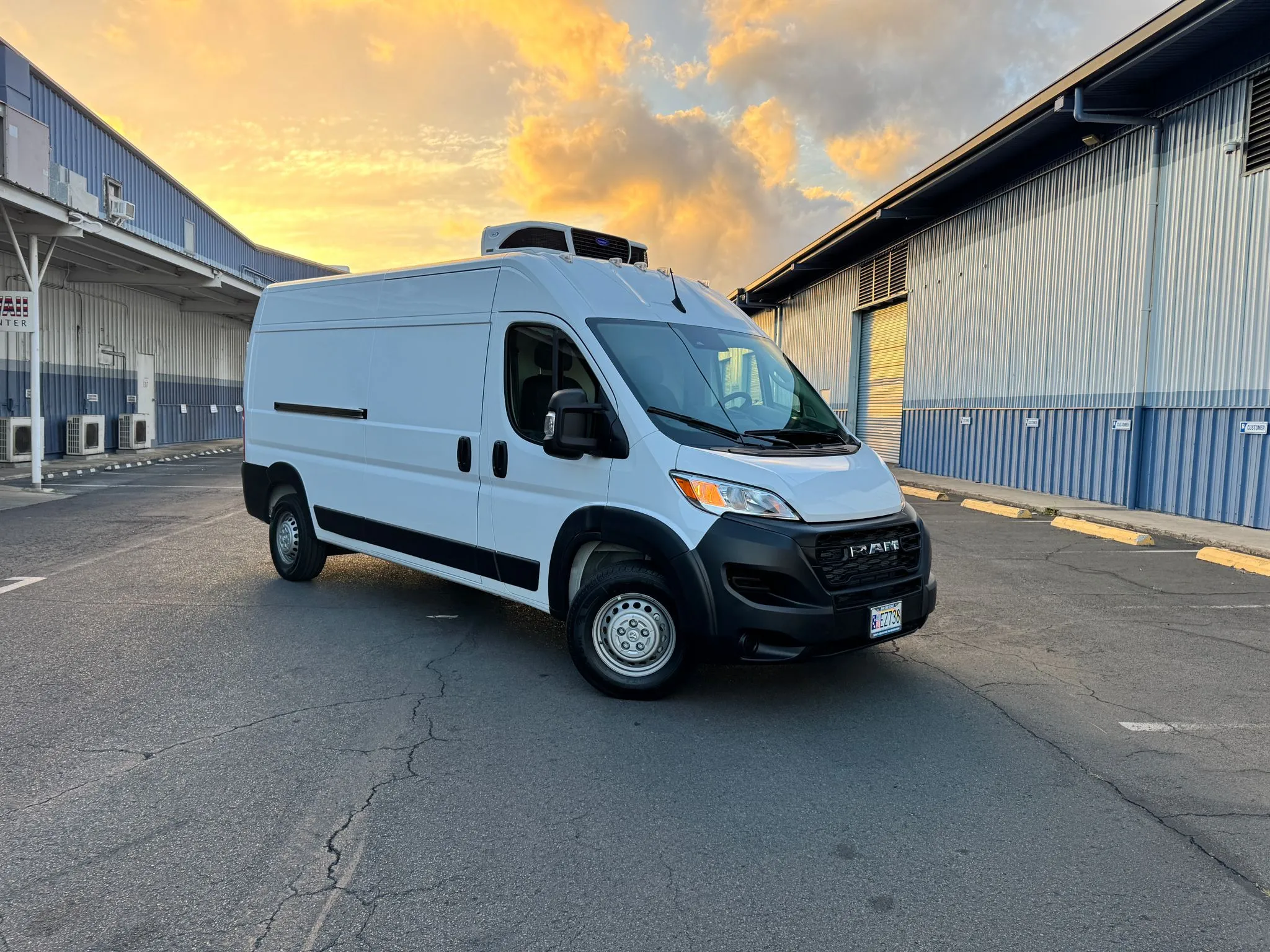 Dodge Ram Refrigerated Van (High Roof) - Rental | Rent Panda Hawaii