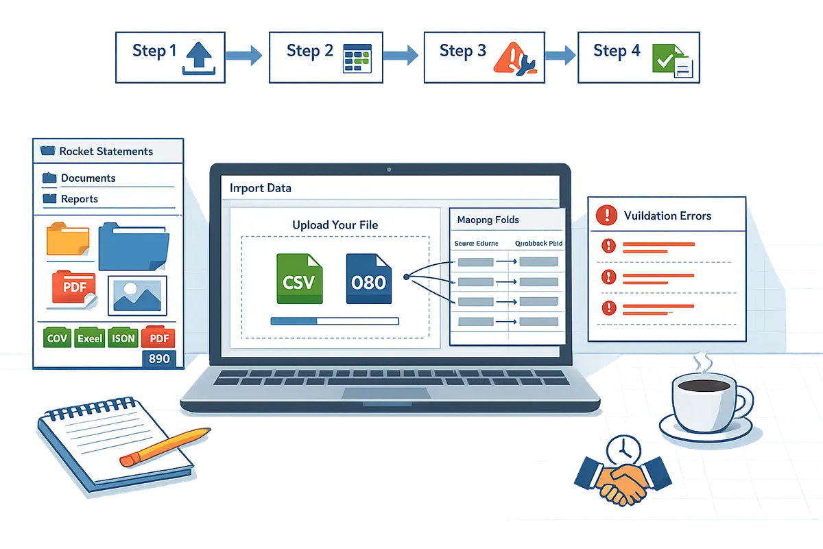 QuickBooks Online 2026 New Layout: Step-by-Step CSV/QBO Import + Error ...