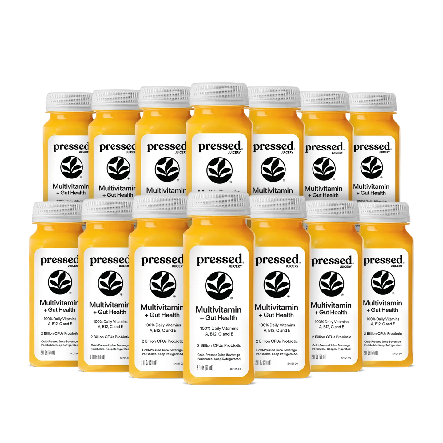 Daily Multivitamin + Gut Health 14-Shot Pack | Pressed Juicery®