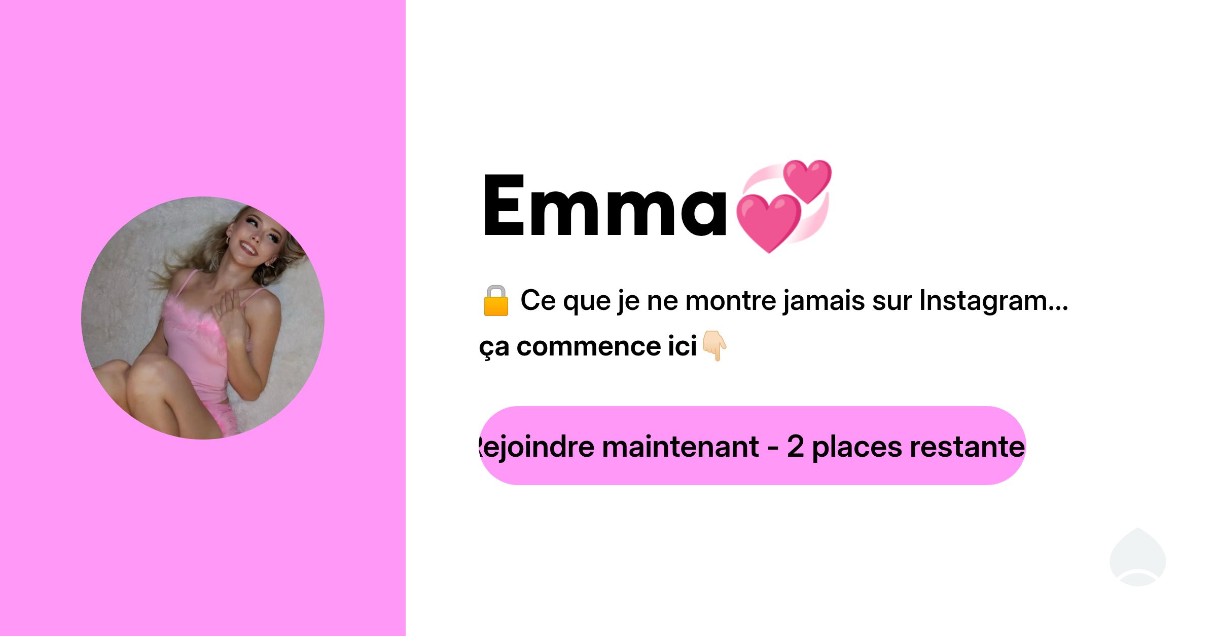 Emma💞 - 🔒 Ce que je ne montre jamais sur Instagram… ça commence ici👇🏻