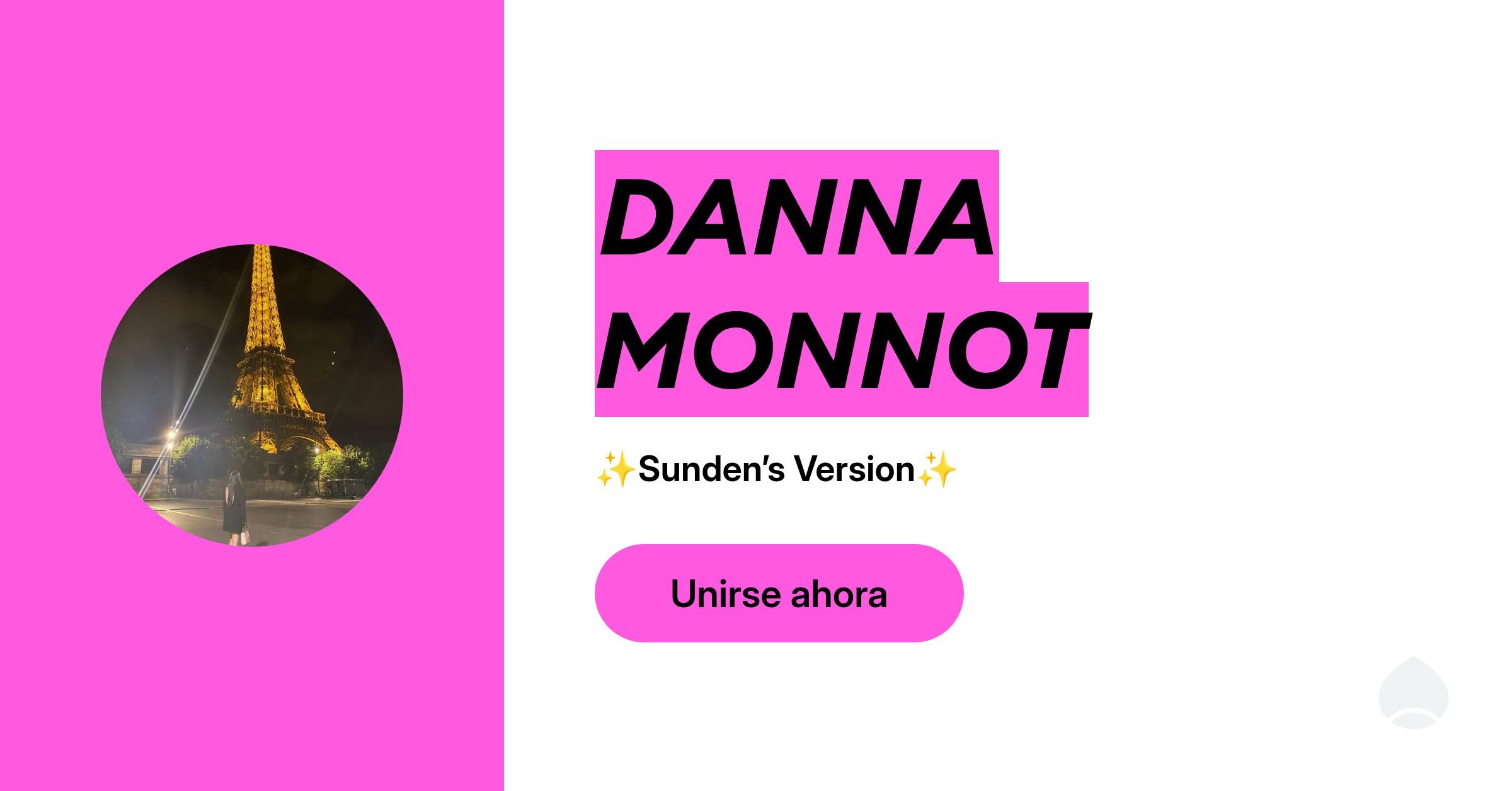 DANNA MONNOT - Sunden’s Version