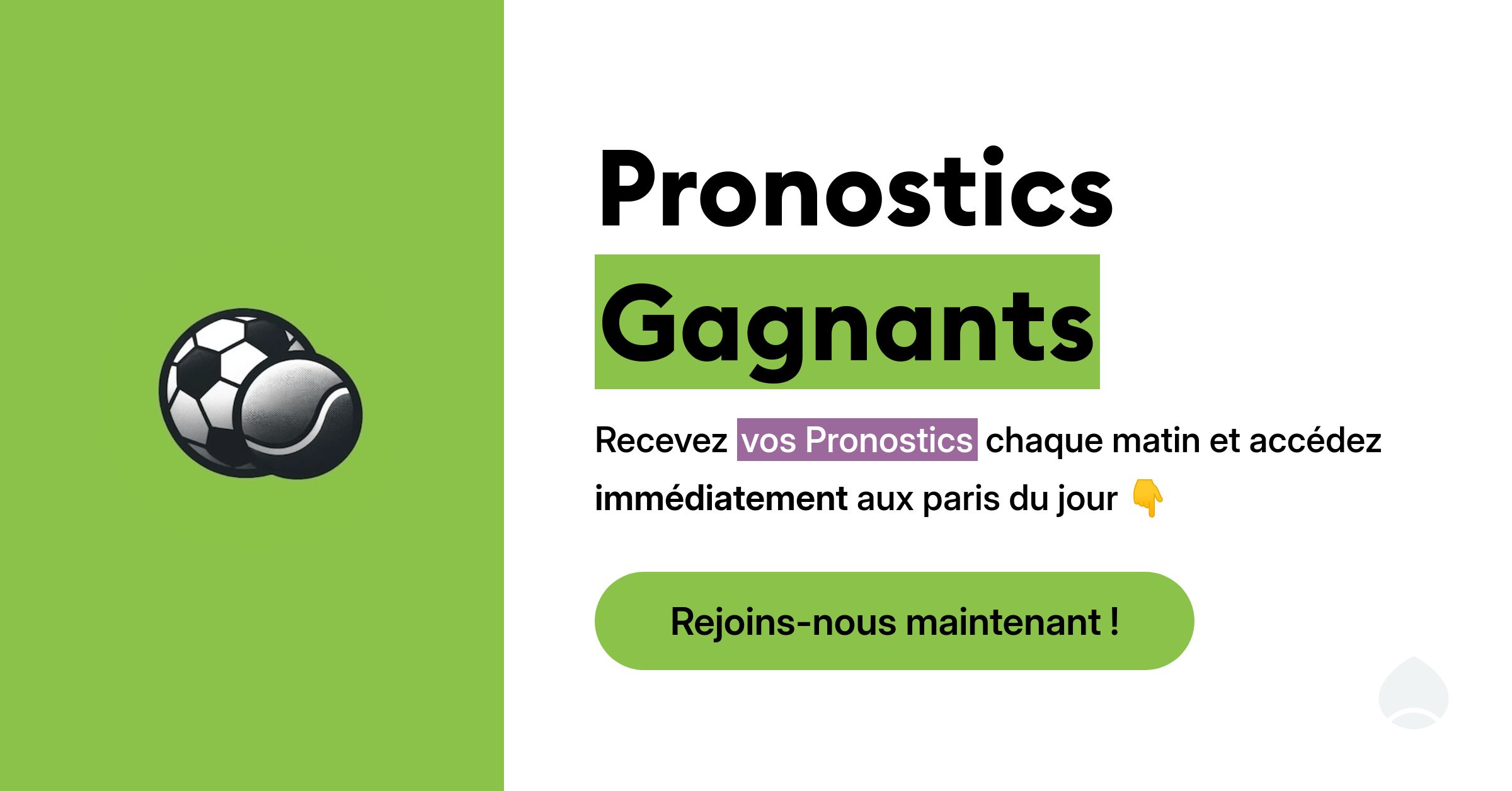 Pronostics Gagnants - Recevez vos Pronostics chaque matin et accédez ...