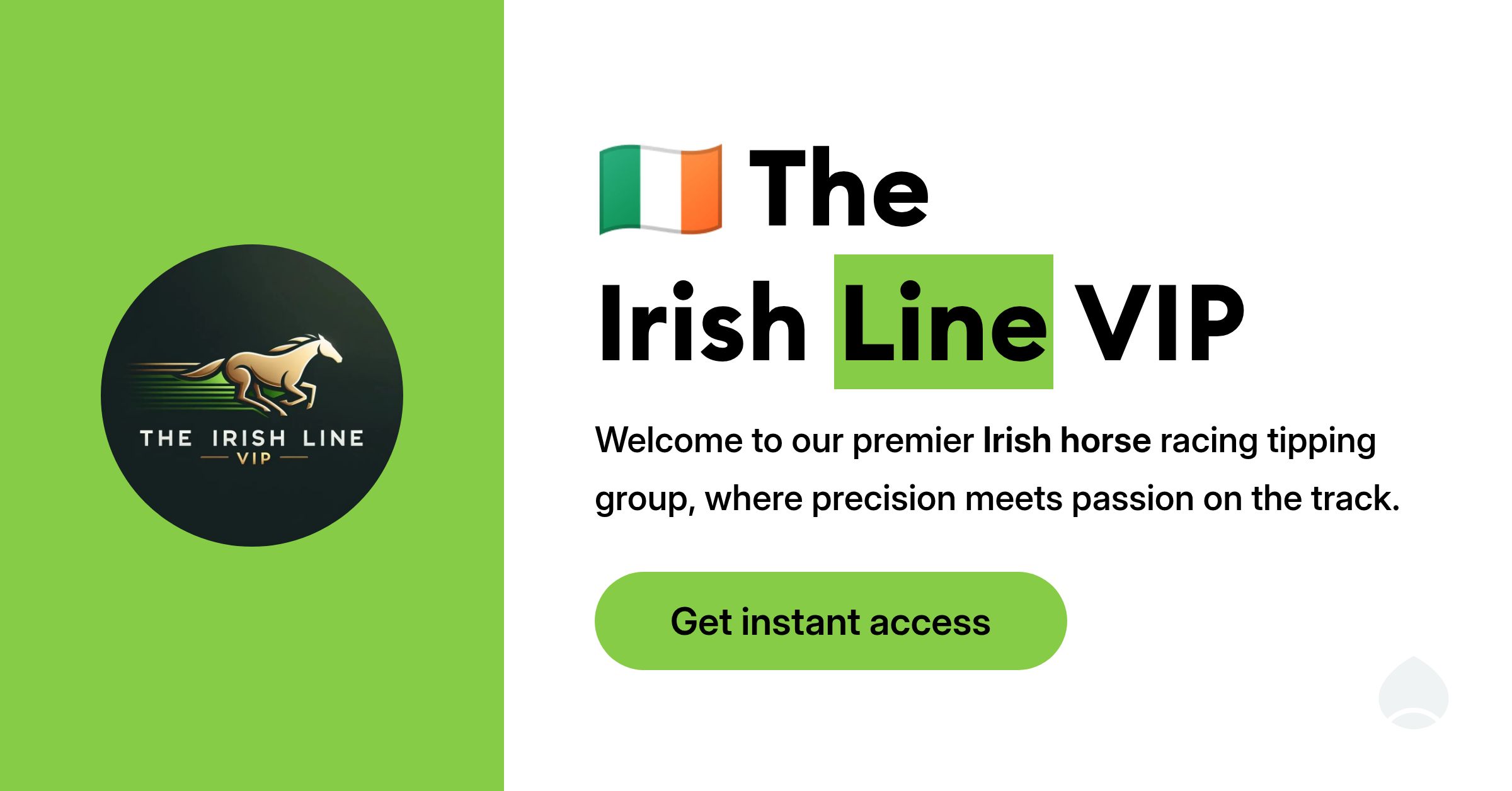 🇮🇪 The Irish Line VIP - Welcome to our premier Irish horse racing ...