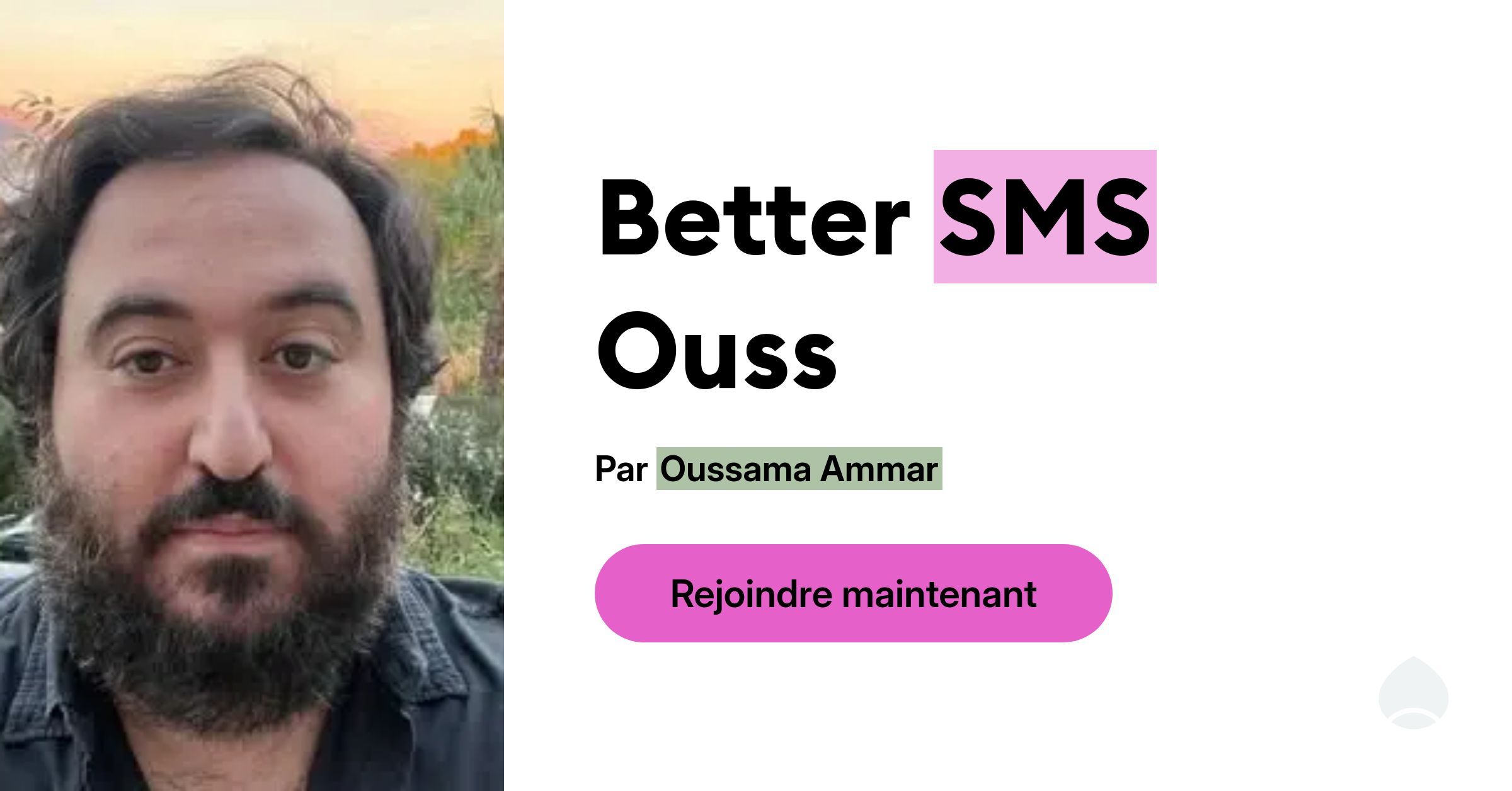 Better SMS Ouss - Par Oussama Ammar