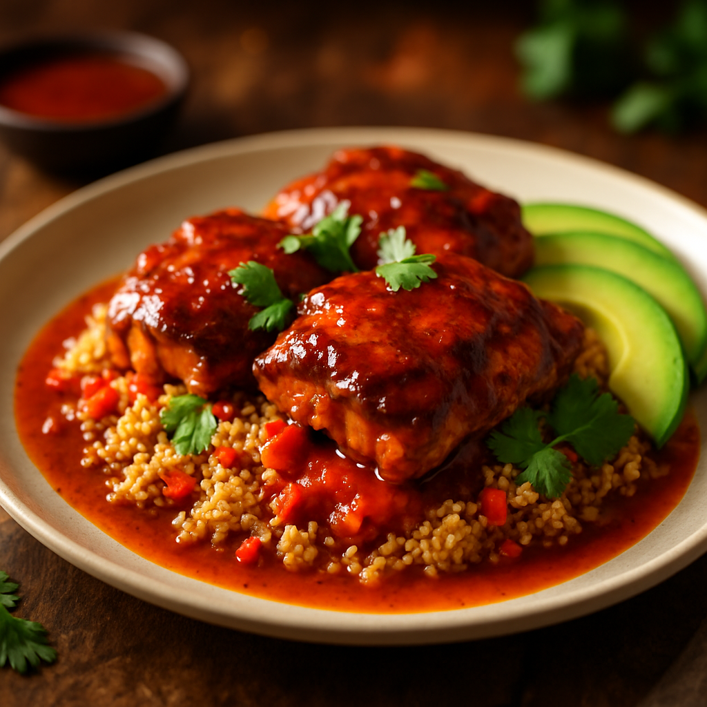 Fiery Steve's Lava Chicken Recipe | DishGen Recipe