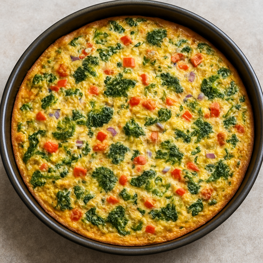 Hearty Veggie Quinoa Egg Bake | DishGen Recipe