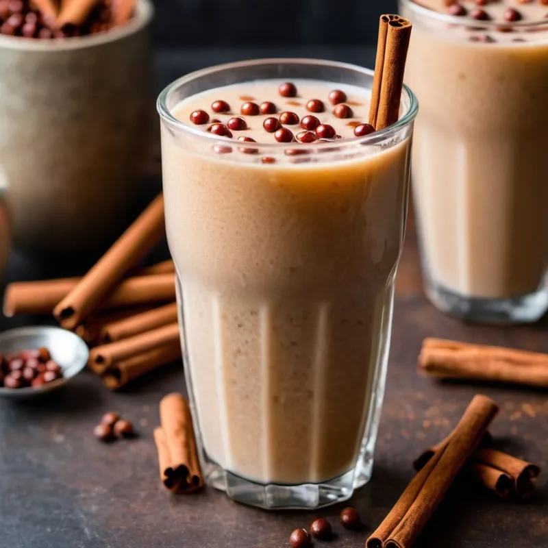 Vegan Cinnamon Boba Bliss | DishGen Recipe